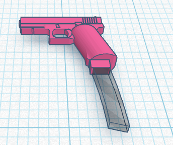 STL file minifigures pistol 🔫 ・3D printable model to download・Cults