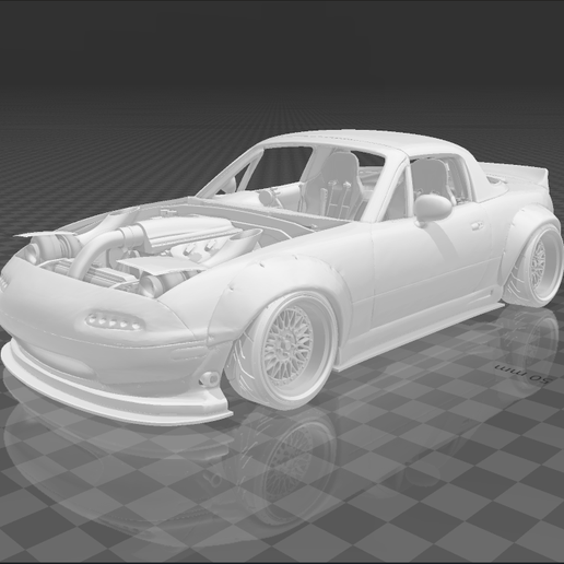 🚗 Mazda Miata MX5 Full-Kit・ STL File for 3D printing・Cults