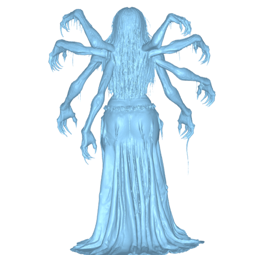 👹 Demon crawler 7・ STL File for 3D printing・Cults