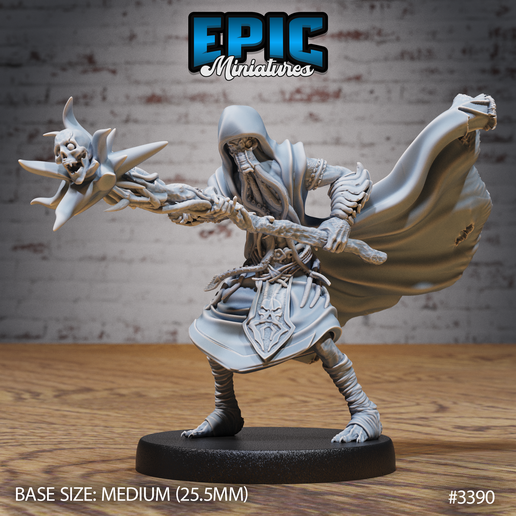 🧙 Mind Eater Cult Mage Attack ‧ DnD Miniature ‧ Tabletop Miniatures ...