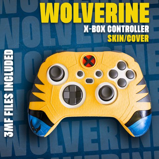 🎮 Wolverine Xbox Controller (Cover) Fanart Skin For x-box Controller ...