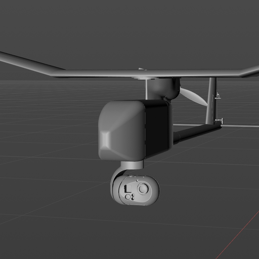 🐦 US RQ-11 Raven UAV 3D model material・ OBJ File for 3D printing・Cults