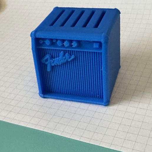 3D printable 🔊 Fender Frontman Mini Amp Guitar Pick Holder 🔊 • made ...