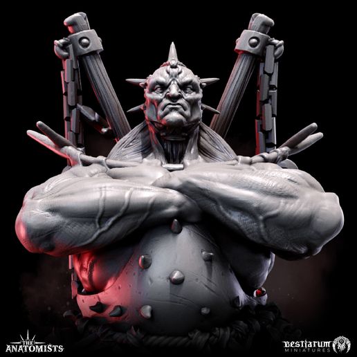 ♟ The Flayed General・ 3D File for 3D printing・Cults