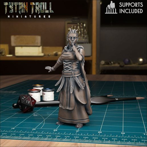 👻 Curse of Strahd - Stafania Tomescu [Pre-Supported]・ 3D File for 3D ...