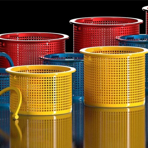 🎱 10 SKIMMER Pool Basket Filters・ STL File for 3D printing・Cults