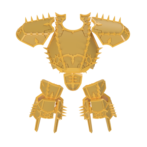 🎲 Alternative Armour - Traitor Reaver Titan Spiky Armour Plates Set ...