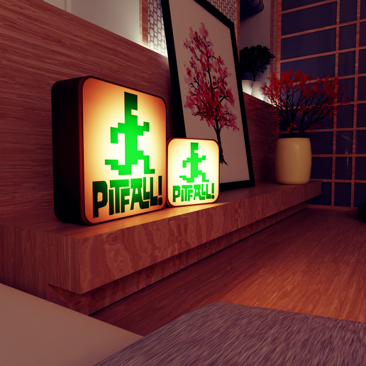 Free STL file Pitfall Lightbox - use with Bambu LED kit 🪞 (3MF)・3D ...