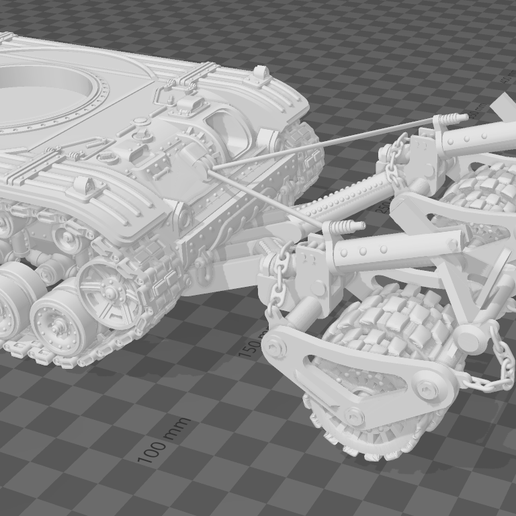 🪖 Mine Clearing Device for Durandal・Free STL File for 3D printing・Cults