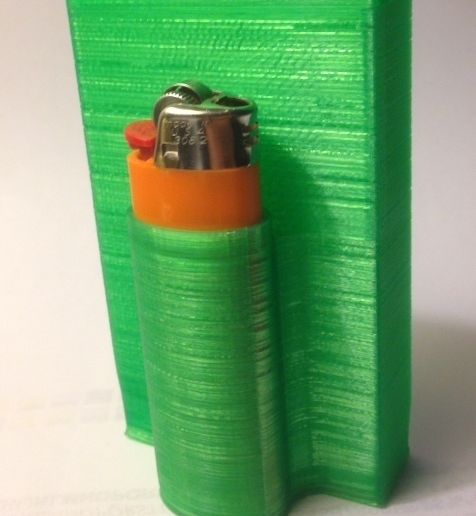 🚬 Cigarette Case with Bic Lighter Pocket・Free 3D File for ・Cults