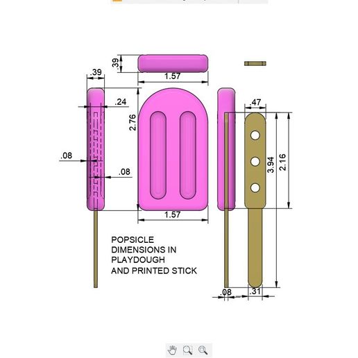 ️ PRINT IN PLACE – POPSICLE MAKER FOR SENSORY AND IMAGINATIVE PLAY・ STL ...