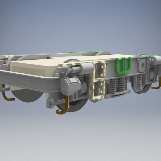 STL file Class 33 Bogie Sides, model railways, 7mm scale, Gauge O, 💭 ・3D printing template to ...