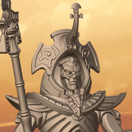 🪦 Tomb Colossus - Modular Undead Egyptian Statue・ 3D File for 3D ...