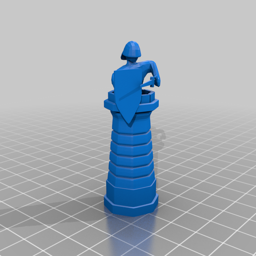 ♟️ Chessboard for Harry Potter Wizard's Chess w/ Pieces・Free 3D File ...