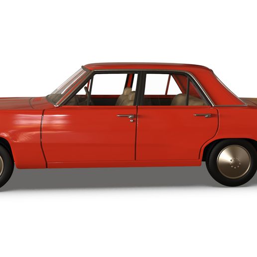 🚪 The 71 Valiant third gen 4 Door in Duel 3D models to print・ 3D File ...