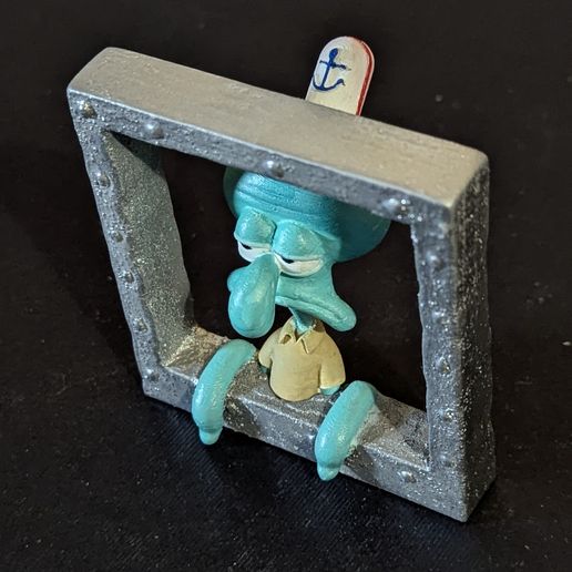 🪟 Squidward window・Free STL File for 3D printing・Cults