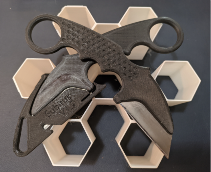 STL file Utility Knife Karambit・3D printing template to download・Cults