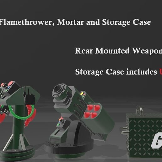 🔫 Custom 1/12 Classified Series VAMP Weapons and Gear・Free 3D File for ...