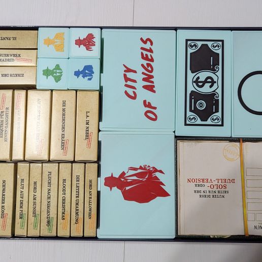 STL file City of Angels Board Game Insert 🏙️ ・3D printable design to ...