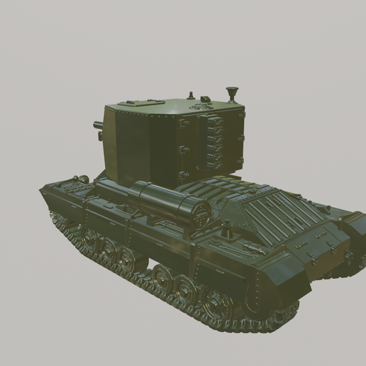 🔫 QF, 25 Pdr, self propelled gun - Bishop (UK, WW2)・ 3D File for ・Cults