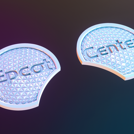 STL file Retro Epcot Center Mickey Ears 🚀 ・3D printing model to ...