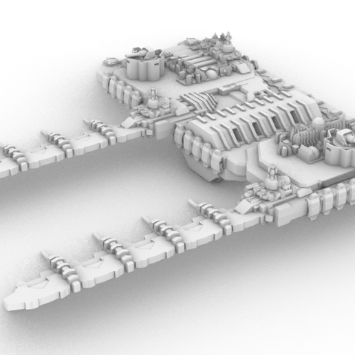 🎲 BFG Imperial Navy Dockyard・ STL File for 3D printing・Cults