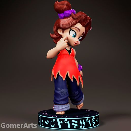 👾 Pauline 3 pose set from Donkey Kong Bananza STL 3D print statue・ 3D ...