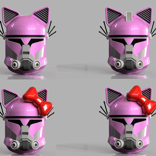 👂 Super Kawaii Neko Torupa Herumetto v2 big ear・Free 3D File for ・Cults