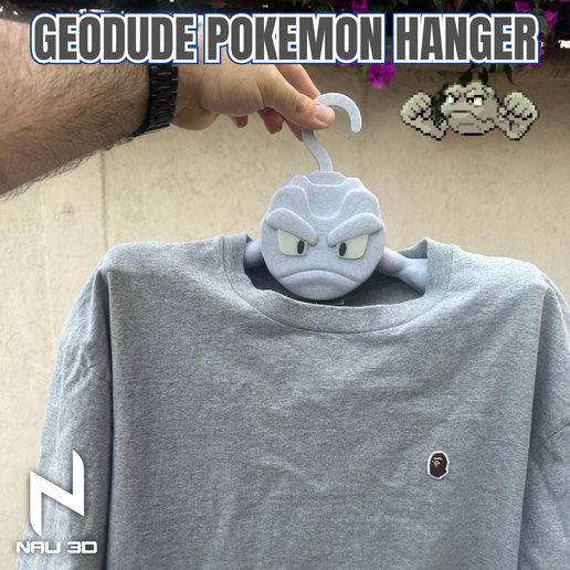 🐉 Percha Pokemon Geodude /Geodude Pokemon Hanger – Multiparts・Archivo ...