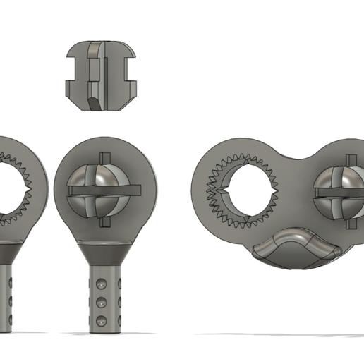 🎲 Revoltech Joints for Kaiyodo Figures・Free STL File for 3D printing・Cults