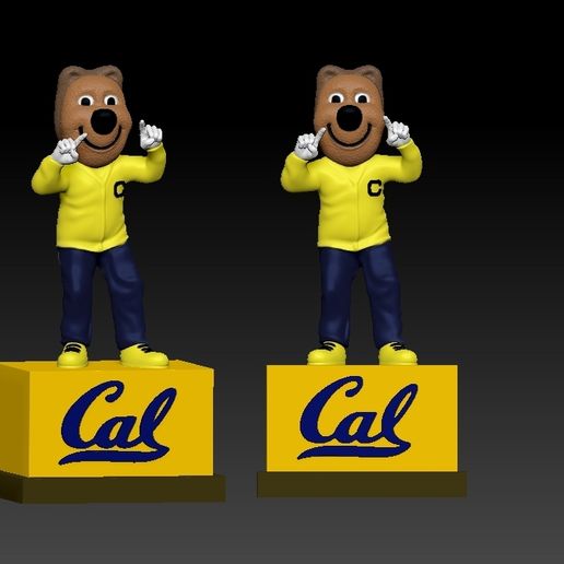 🏛️ NCAA - Oski - University of California - Berkeley - 3d Print・ 3D ...