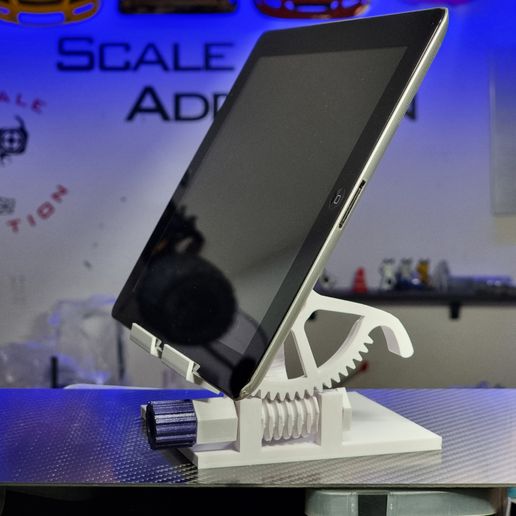 📱 TABLET HOLDER NO SUPPORT/ NO HARDWARE・ STL File for ・Cults