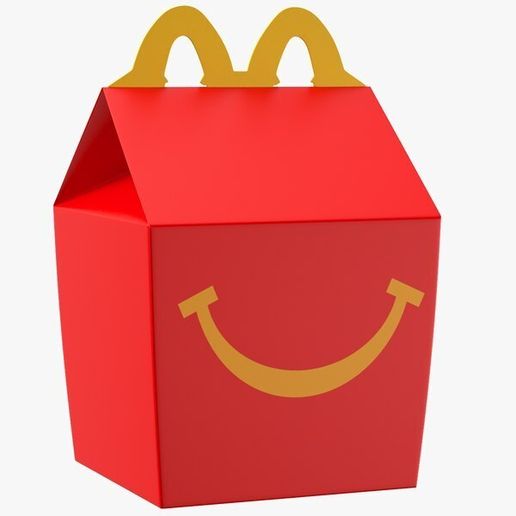 📦 happy meal toy box・ STL File for 3D printing・Cults