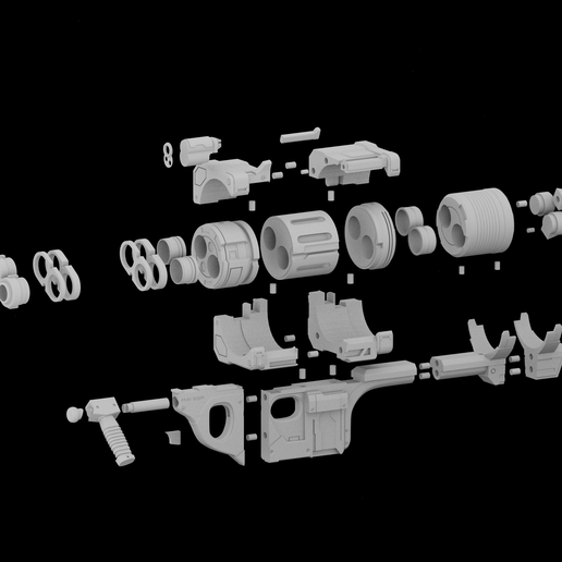🚀 M41 Spnkr Rocket Launcher 3d Print File・ 3D File for 3D printing・Cults