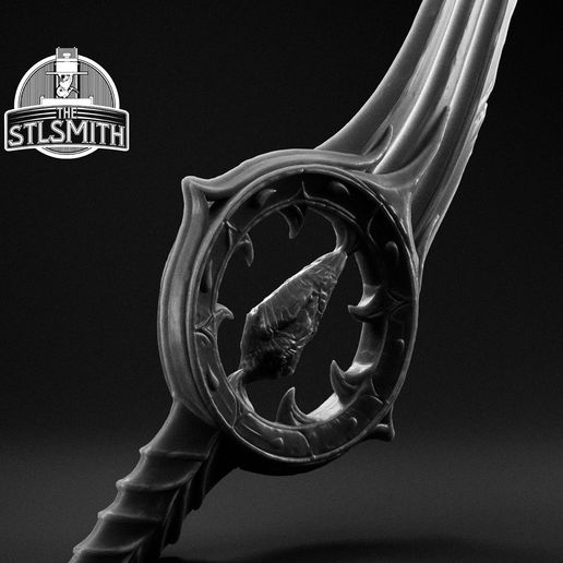 STL file Blade of The First Blood Baldur's Gate Life Size Prop STL 🩸 ...