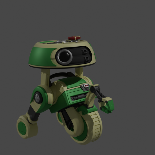 🤖 BN-U13 Mech Droid Star Wars fan design・Free OBJ File for 3D printing ...