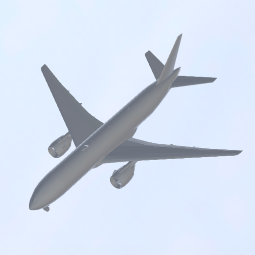 🪰 Boeing 777・ 3D File for 3D printing・Cults