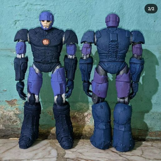 🦸 Articulated x-men Sentinel・ STL File for 3D printing・Cults