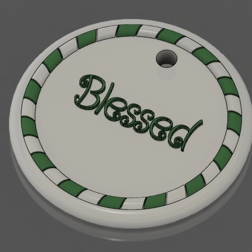 Free 3D file Blessed Ornament ️ ・3D printable model to download・Cults