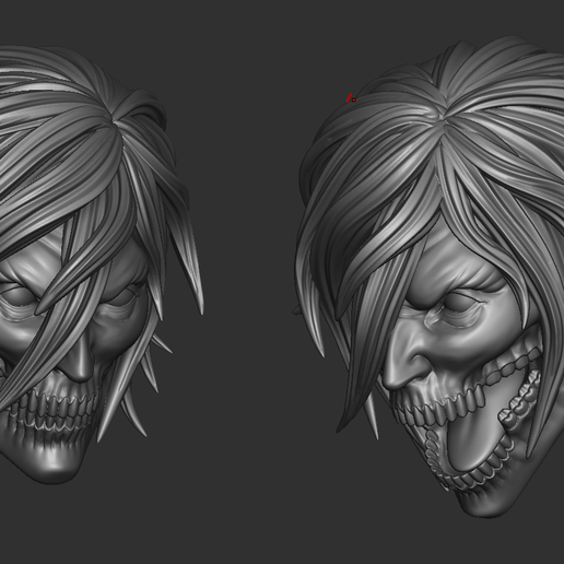 💬 Eren - Attack Titan - Shingeki no Kyojin・Archivo 3D para ・Cults