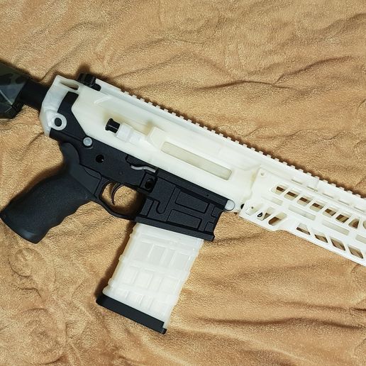 STL file Tokyo Marui MWS based SIG XM7 (Renewal) 🗼 ・3D print model to ...