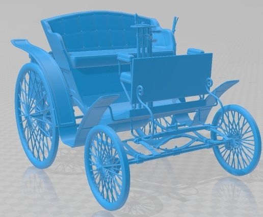 🚗 Benz Velo 1894 Printable Car・ 3D File for 3D printing・Cults