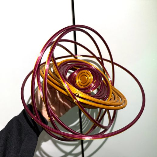 3D printing Mega Gyro Fidget(s) • made with Raise 3D・Cults