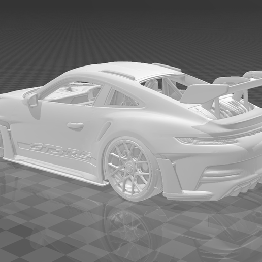 🚗 Porsche 911 GT3 RS Full-kit・ STL File for 3D printing・Cults