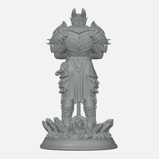 🐉 Half Dragon Knight 3D・Free STL File for 3D printing・Cults
