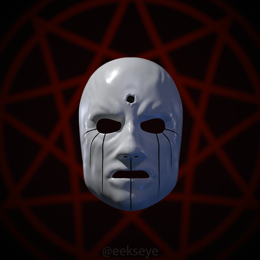 🆕 New Slipknot drummer mask, Eloy Casagrande mask V3・ STL File for 3D ...