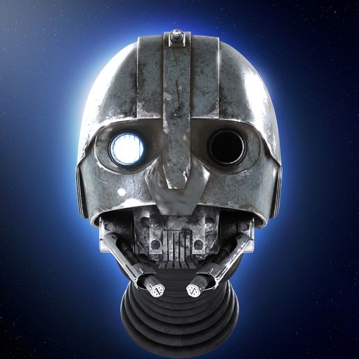 🤖 SM-33 droid head | Star Wars | Skeleton crew | 3d print model stl ...