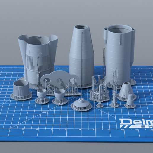 🚀 Mercury Atlas・ STL File for 3D printing・Cults