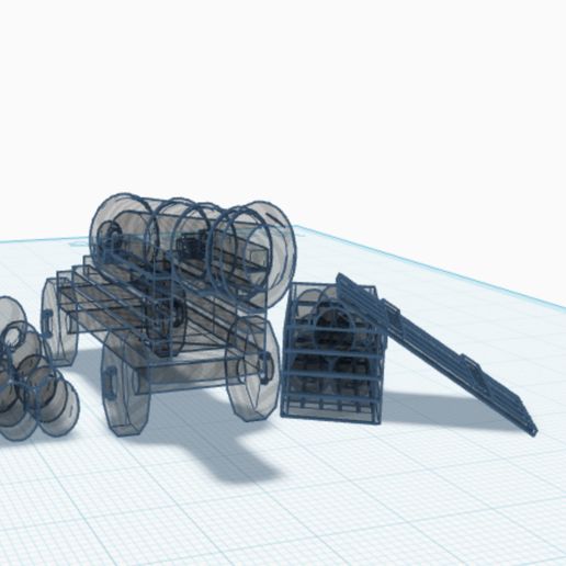 🔫 A cannon design.・ STL File for 3D printing・Cults