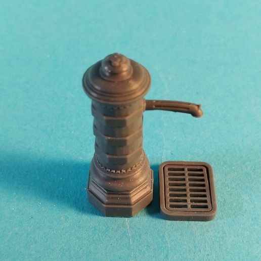 STL file Fountain 1 (scale 1/35) ⛲ ・3D print design to download・Cults